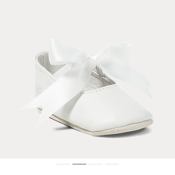 Ralph Lauren | Shoes | Ralph Lauren Briley Baby Mary Jane Slippers ...
